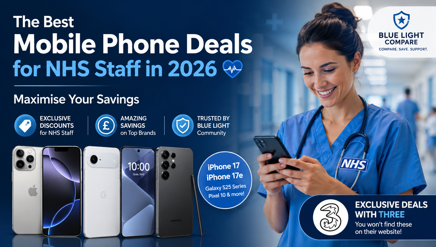 The Best Mobile Phone Deals for NHS Staff in 2026 – Maximise Your Savings